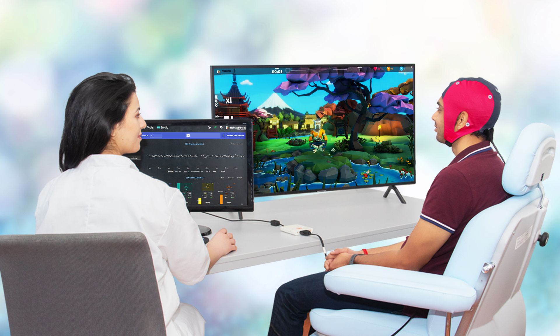 Rewire your brain through brain-maps based neurofeedback